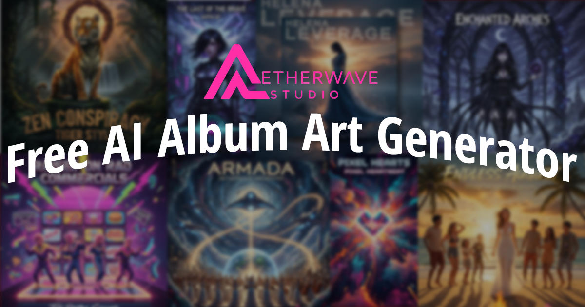 How to Create Album Art for AI Music - Free AI Album Cover Generator ...